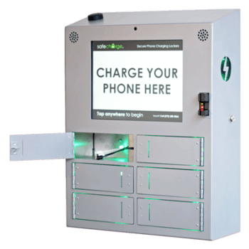 Secure Cell Phone Charging Stations & Lockers | SafeCharge